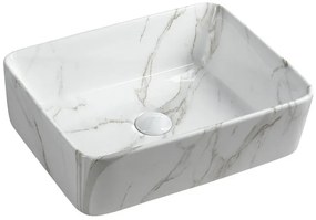 Sapho DALMA 48 x 38 x 13 cm MM517 keramické umyvadlo carrara