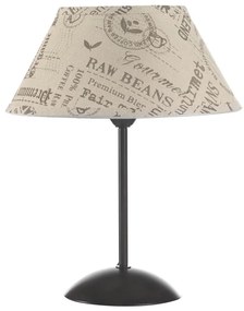ONLI - Stolní lampa MAIDA 1xE27/15W/230V 38 cm hnědá