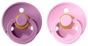 Bibs Dudlíky kaučuk 2 ks 0-6 měsíců Colour Vanilla/blush