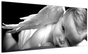 Dítě - anděl - obrazy na zeď (100x40cm)