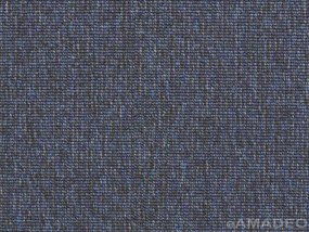 Zátěžový koberec E-weave 78 - modrý - 4m