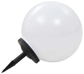 Zahradní solární lampy 2 ks LED kulovité 40 cm RGB,  277128