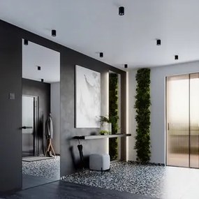Stropní LED svítidlo SOLLUX ZOE černé 9W SL.1210