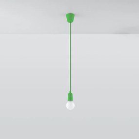 Sollux Lighting Závěsné svítidlo DIEGO 1 zelené