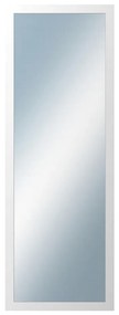 DANTIK - Zarámované zrcadlo - rozměr s rámem cca 50x140 cm z lišty 4020 bílá (2765)