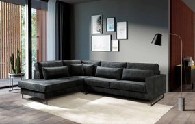 XXXLutz ROHOVÁ SEDAČKA, textil, kompozitní dřevo, barvy grafitu MID.YOU - Sedací soupravy - 000694010019