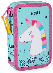Oxybag Penál 2 p. prázdný Unicorn iconic