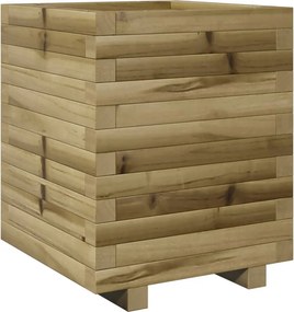 Zahradní truhlík 40 x 40 x 49,5 cm impregnované borové dřevo 3282513