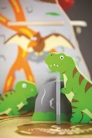 Bigjigs Toys Dinopark ostrov dinosaurů / od 3 let