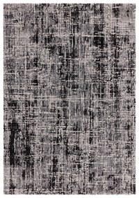 Tribeca Design Kusový koberec Zoom Abstract Black Rozměry: 120x170 cm