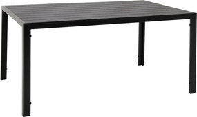 JU Hliníkový stůl s deskou z polywoodu