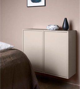 Světle šedý nástěnný koš na prádlo Laundry Box – ReCollector