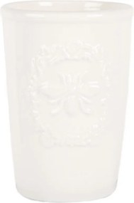 Keramický kelímek na kartáčky s motivem včelky - Ø 8*12 cm