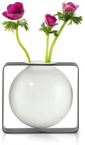 Philippi FLOAT Váza kulatá 18x7x17 cm bílá