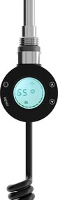 Mexen FA-S elektrické topné těleso s Wi-Fi, 600 W, černé - W954-0600-70