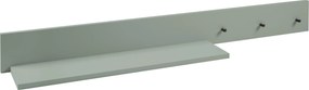XXXLutz NÁSTĚNNÝ REGÁL zelená, 136/14/20 cm Jimmylee - Pokoje pro miminka sestavy - 002808023806