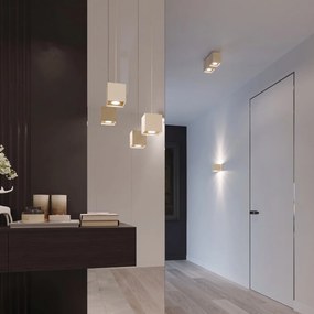 Sollux Lighting Stropní svítidlo QUAD 1 béžové
