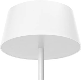 Aigostar-LED RGBW Stmívatelná stolní lampa se zásuvkami a USB LED/4,6W/230V bílá