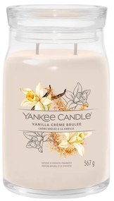 Yankee Candle Signature svíčka velká Vanilla Crème Brûlée, 567g