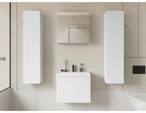 Koupelnový nábytek Damysos II XL, Barva: wotan / bílý, Sifon k umyvadlu: ano, Baterie: Maro Blo 020M