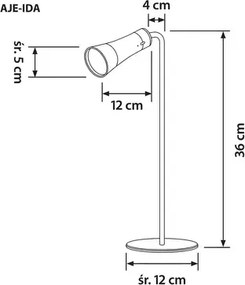 Activejet AJE-IDA / LED lampička 4v1 / dobíjecí 1200 mAh / USB-C / stm