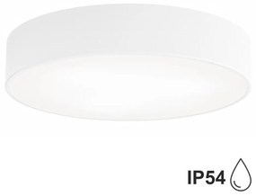 Temar | Koupelnové stropní svítidlo CLEO 3xE27/24W/230V pr. 40 cm bílá IP54 | TM0035