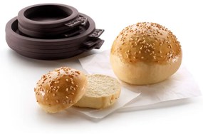 Sada silikonových forem na burgerové housky Lékué Burger Bread Mould