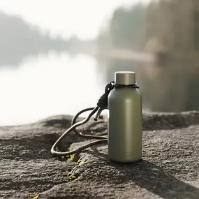 Vinga Parks zelená / Termoláhev / 400 ml / nerezová ocel / ramenní pop