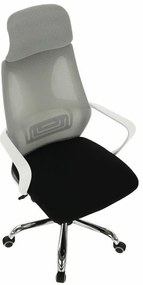 Tempo Kondela Kancelářská židle TAXIS, šedá/černá/bílá