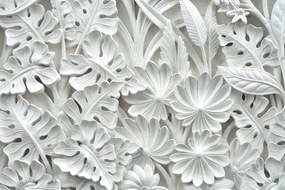 Samolepící tapeta alabastrová zahrada - 300x200 cm