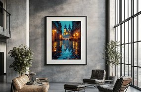 Pražský večer - obraz - Staroměstská atmosféra po dešti 23 - A2 – 420 × 594 mm - 449 Kč