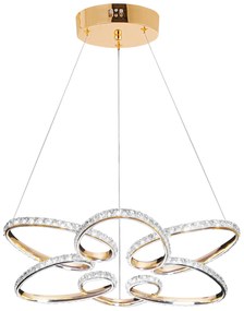 Toolight Závěsné LED osvětlení Urban B4 G001-CP zlaté