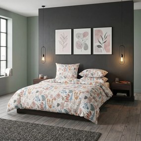 Kvalitex Saténové povlečení LUXURY COLLECTION CORAL garden 1x 220/200, 2x 70/90cm