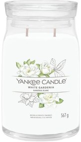 Yankee Candle – Signature svíčka White Gardenia (Bílá gardénie) Velikost: velká 567 g