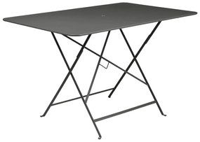 OnaDnes -20% Černý kovový skládací stůl Fermob Bistro 117 x 77 cm
