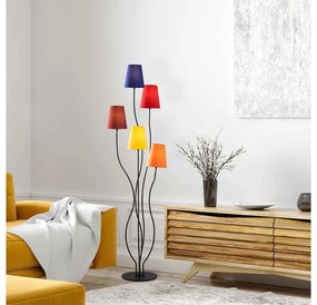 Designová stojanová lampa Daneil 160 cm vícebarevná