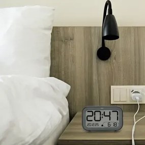 TFA 60.2048.01 BINGO HYBRID / Digitální budík / LCD/LED displej / dobí