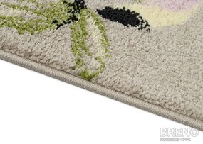 Breno Kusový koberec FUNKY TOP TOM Light Beige, 133x180 cm, Vícebarevné