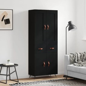 vidaXL Skříň highboard 69,5 x 34 x 180 cm kompozitní dřevo [3199850] Barva: Bílá