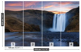 Fototapeta Vodopád Skogafoss 104x70