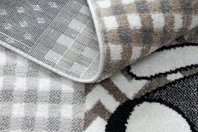 Dywany Łuszczów Dětský kusový koberec Fun Pets grey ROZMĚR: 200x290