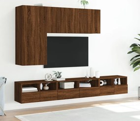 vidaXL Nástěnná TV skříňka 60x30x30 cm kompozitní dřevo [836866] Barva: šedá sonoma