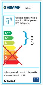 VELAMP Bodové zahradní svítidlo IS730
