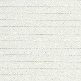 vidaXL Úložný koš a bílý Ø 40 x 35 cm bavlna [358468] Barva: Béžová