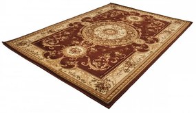 Kusový koberec klasický vzor 3 hnědý 300x400cm