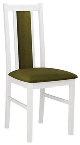 Židle Dalem XIV, Barva dřeva: bílá, Potah: Kronos 7