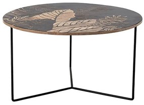 Mangový konferenční stolek lac ø 80 x 45 cm MUZZA