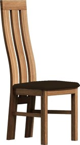 Casarredo - Komfort nábytek Dřevěná jídelní židle PARIS jasan světlý/Victoria 36