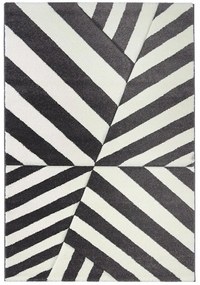 Koberce Breno Kusový koberec VEGAS HOME / PASTEL ART 23/GVG, Černá, Vícebarevné, 120 x 170 cm