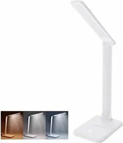 Solight WO64-W LED stolní lampička bílá / stmívatelná / 10W / 490lm